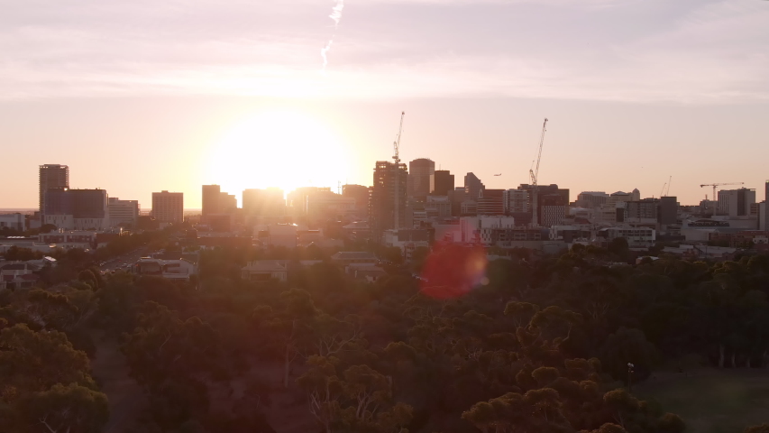 Cityscape and skyline view of Adelaide, Australia image - Free stock ...