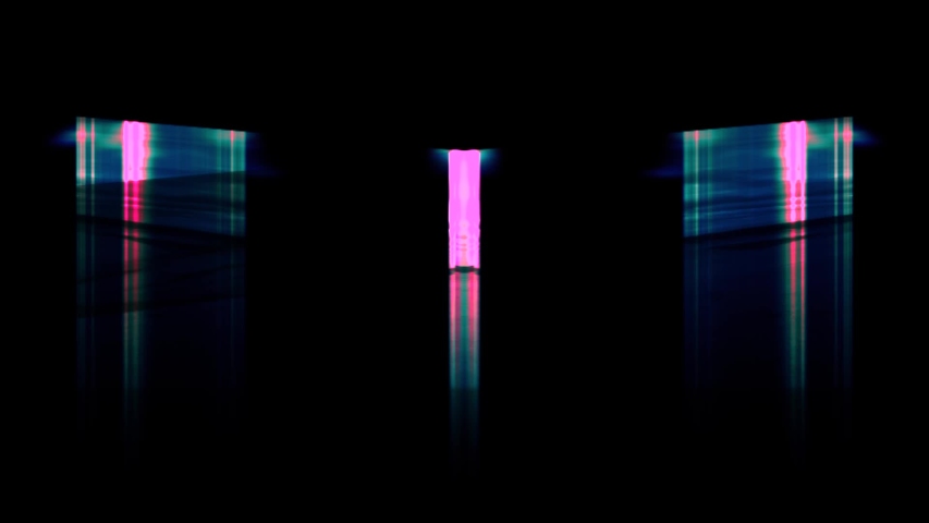 Energy Vertical Vibrant Lights Fast Stock Footage Video (100% Royalty ...