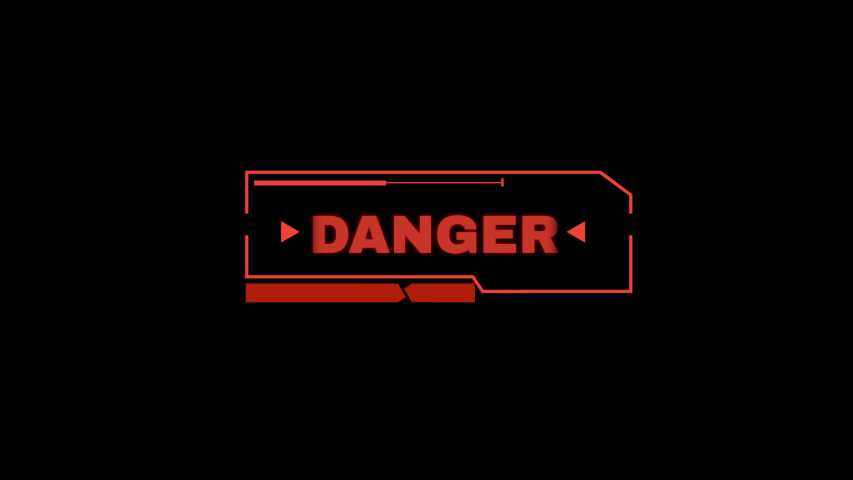 animated danger alarm light signal transparent Stock Footage Video (100 ...