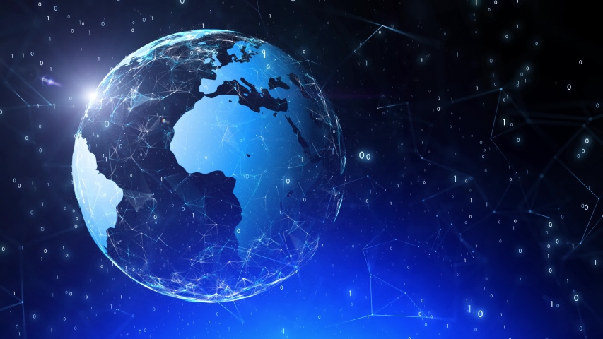 high definition loopable spinning globe countries Stock Footage Video ...