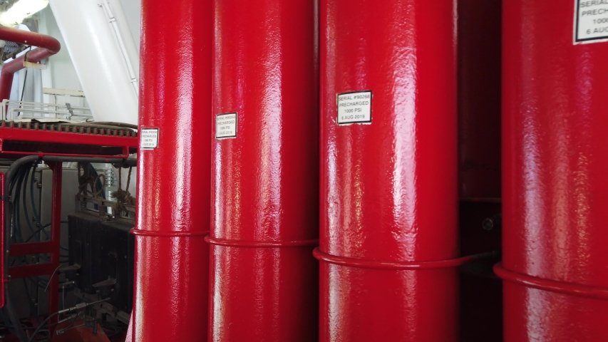 Accumulator Unit (koomey) Surface Bop Stock Footage Video (100% Royalty ...