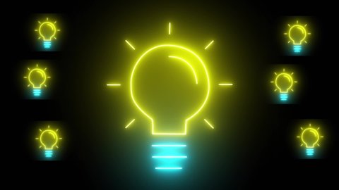 Light Bulb Shining Animation Sprite Sheet Stock Vector (Royalty Free ...