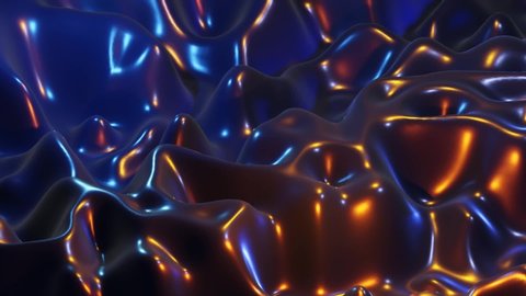 Abstract Ultraviolet Fluid Motion Background Seamless Stock Footage ...