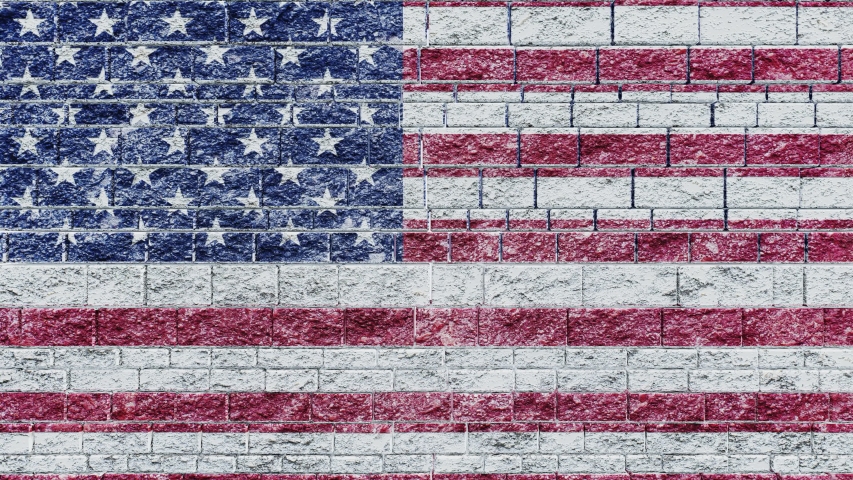 America Wall, Brick Wall of Stock Footage Video (100% Royalty-free ...
