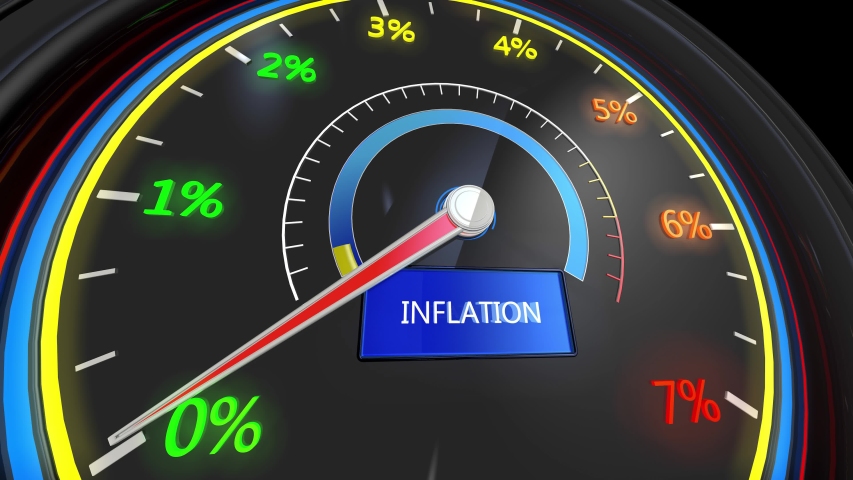 4k inflation meter 3d animation Stock Footage Video (100% Royalty-free ...