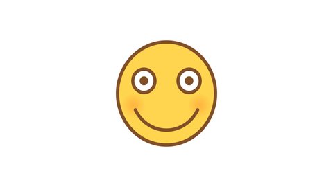 Emoticon Smiles Animated Emoticons Alpha Channel: video de stock ...
