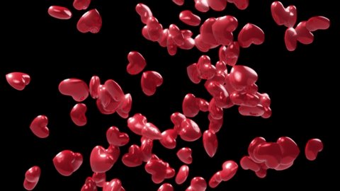 Flying Raspberry Black Background Stock Footage Video (100% Royalty ...