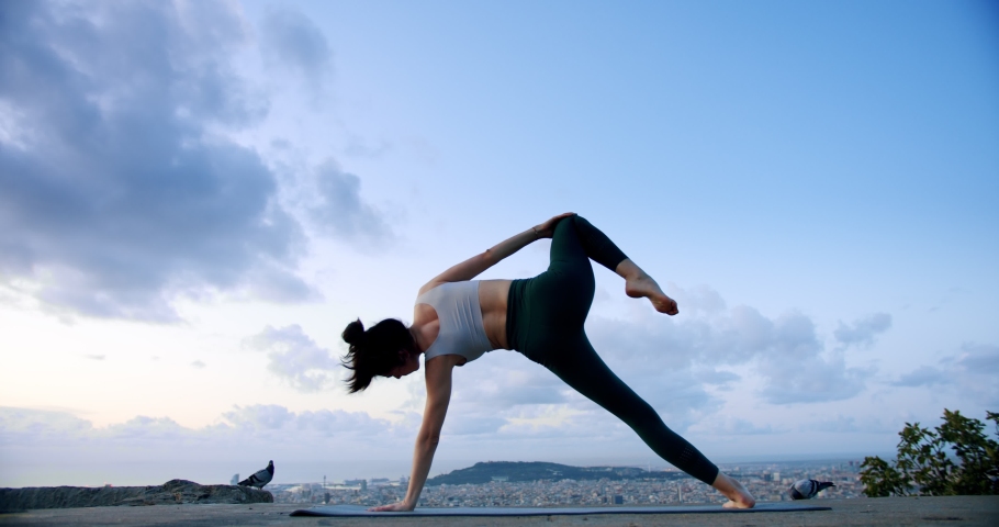 Pigeon asana Stock Video Footage - 4K and HD Video Clips | Shutterstock