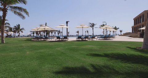 Beach Resort Sharma Saudi Arabia Red Stock Footage Video (100% Royalty ...