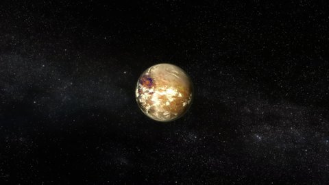 Planet X Planet X On Space Stock Footage Video (100% Royalty-free ...