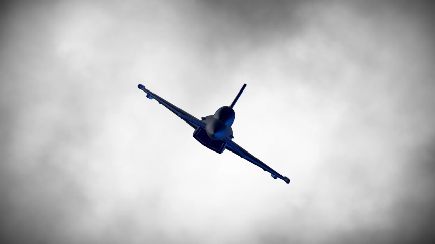 Jet Fighter flying above the clouds image - Free stock photo - Public ...