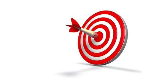 3d Animation Target Assembly Accurate Hit Stock Footage Video (100% ...