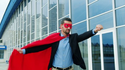 Superman at work Stock Video Footage - 4K and HD Video Clips | Shutterstock