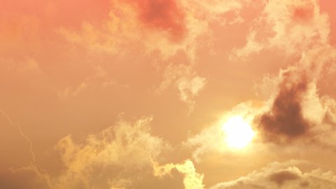 soluppgång animerad sol implanteras tidsfördröjd himmel Stockvideoklipp ...