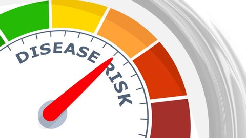 Color Scale Arrow Green Red Disease Stock Footage Video (100% Royalty ...