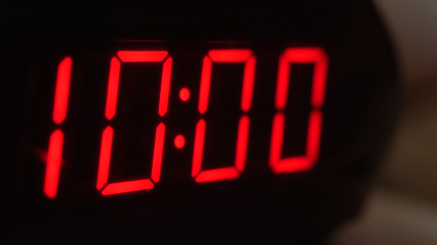 modern black clock face moving fast Stock Footage Video (100% Royalty ...