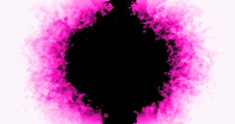 4k Pink Color Ink Blot Overlay Stock Footage Video (100% Royalty-free ...