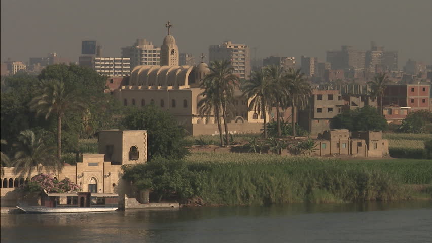 View in Al-minya Province, Egypt Stock Footage Video (100% Royalty-free ...