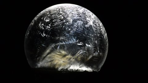 abtract visual liquid sphere fluid simulation Stock Footage Video (100% ...