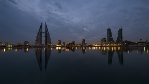 372 Bahrain world trade center Stock Video Footage - 4K and HD Video ...