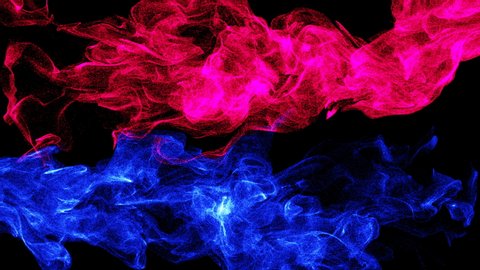 Slow Motion Collision Isolated On Black Stock Footage Video (100% ...