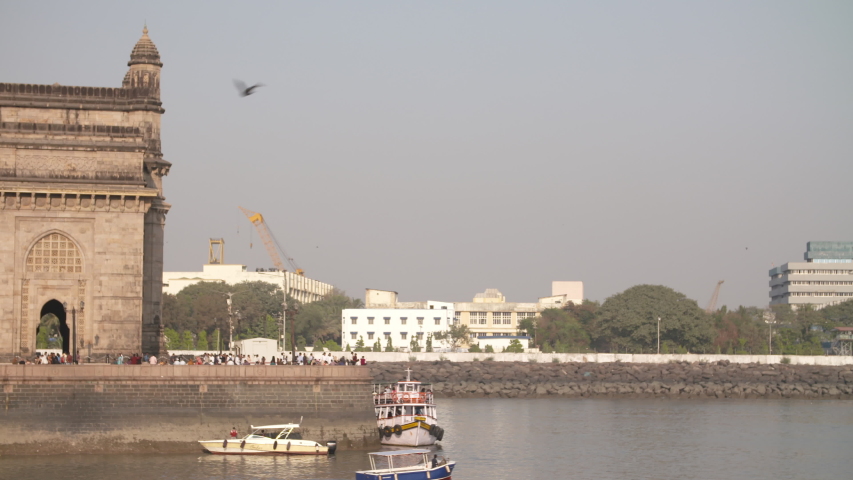 famous 'gateway india' which entry city Stock Footage Video (100% ...