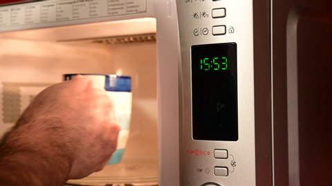 Microwave oven with timer Stock Video Footage - 4K and HD Video Clips ...