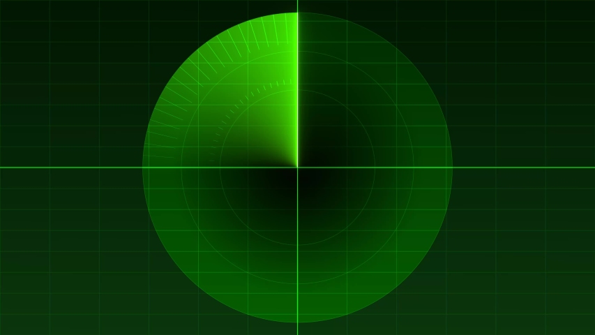 4k loop animation digital radar screen Stock Footage Video (100% ...