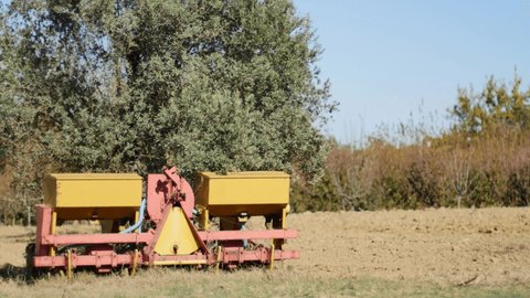 Seed Seeder Seed Bread Agricultural Tools Stock Footage Video (100% ...
