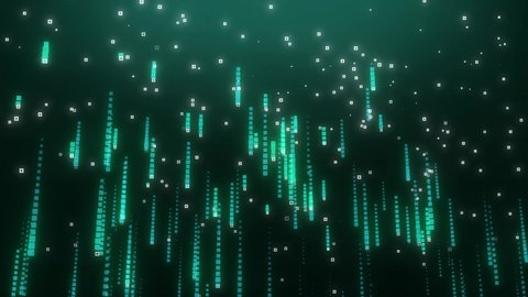 Falling Binary Numbers Code Rain Algorithm Stock Footage Video (100% Royalty-free) 1043424583 ...