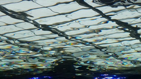 Animation Multicolored Liquid Animated Reflections Wave Stock Footage ...