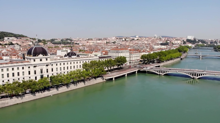 Buildings in Lyon, France image - Free stock photo - Public Domain ...