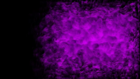 Atmospheric Smoke 4k Purple Fog Effect Stock Footage Video (100% ...