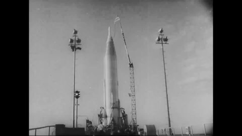 Circa 1960 Nasa Rocket Launched Stock Footage Video (100% Royalty-free ...