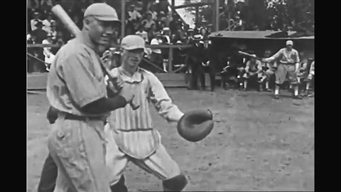 Circa 1928 Children Play On Swing Stock Footage Video (100% Royalty ...