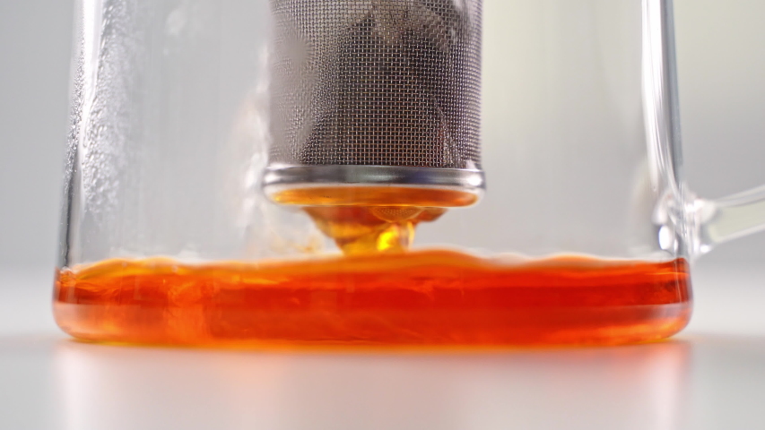 pouring boiled hot water into teapot Stock Footage Video (100% Royalty ...