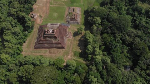 Comalcalco Archaeological Site Maya Olmeca Mexico Stock Footage Video ...