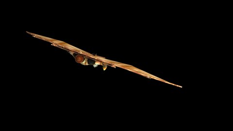 First Flying Man 3d Animation Alpha Stock Footage Video (100% Royalty ...