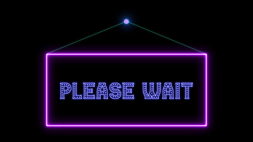 Hang Tag Please Wait, Waiting Stock Footage Video (100% Royalty-free ...