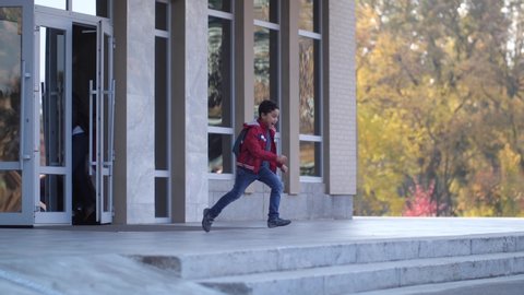 269 Run away from school Stock Video Footage - 4K and HD Video Clips ...