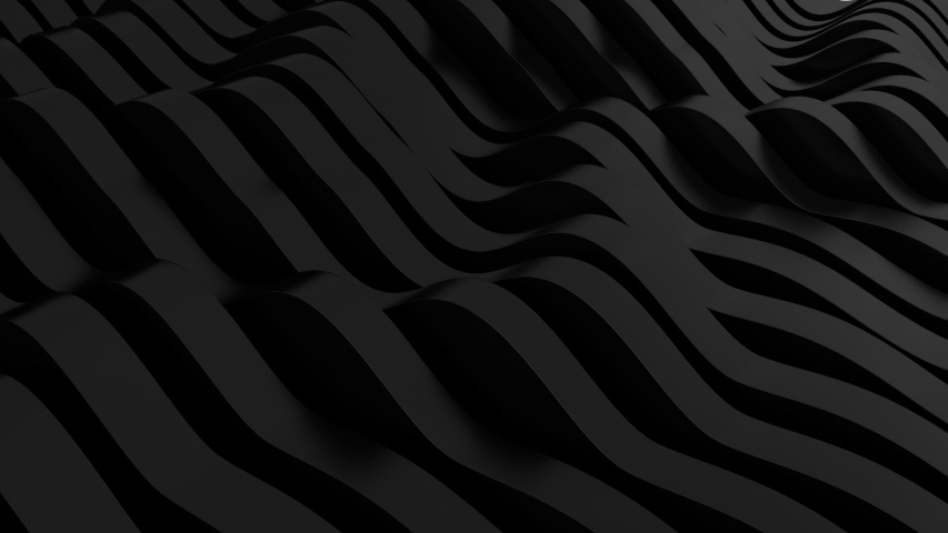 Abstract Black Background. Parametric Surface. Stock Footage Video (100 ...