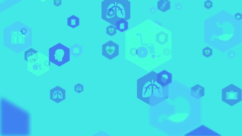 Abstract Medical Background Animation Movement Medical Stock Footage ...