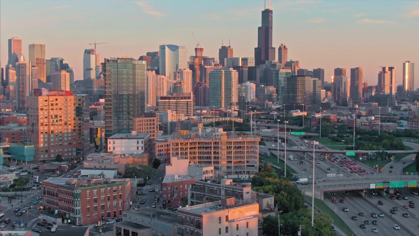 Kennedy Expressway Stock Video Footage - 4K and HD Video Clips ...