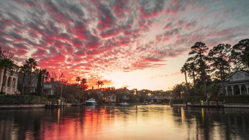 Hilton head sunset Stock Video Footage - 4K and HD Video Clips ...