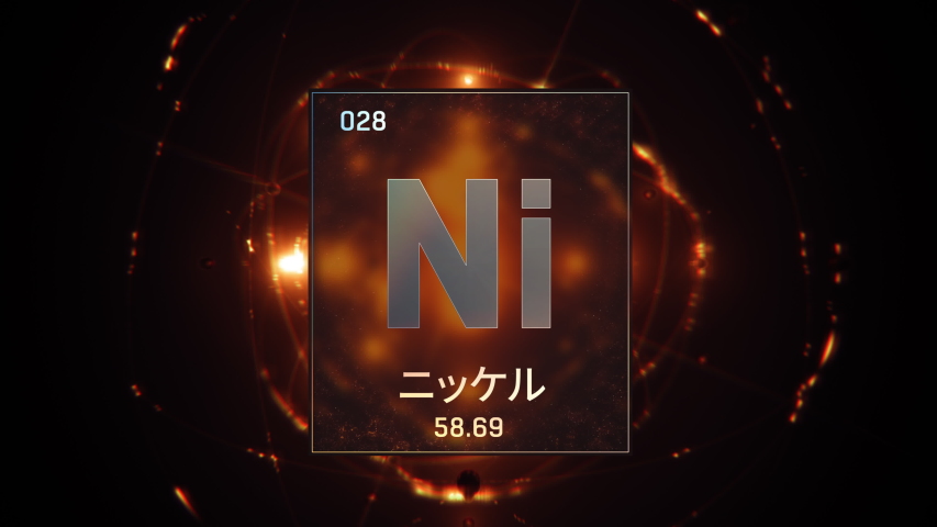 nickel element 28 periodic table seamlessly Stock Footage Video (100% ...
