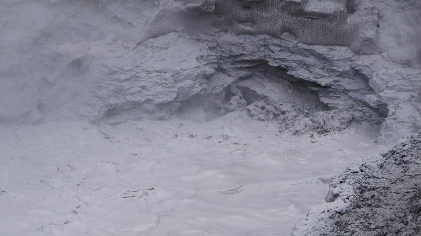Bubbling Mud Pots at Yellowstone National Park image - Free stock photo ...