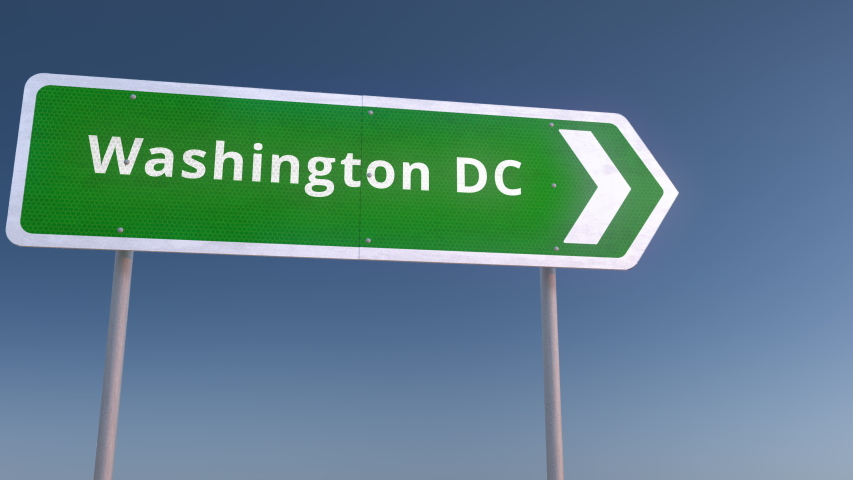 green city road traffic sign on Stock Footage Video (100% Royalty-free ...