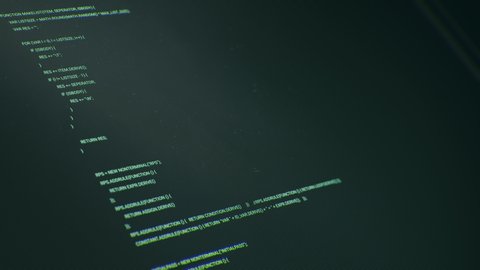 Hacker Source Code Typing Scrolling Down Stock Footage Video (100% Royalty-free) 1044866773 ...