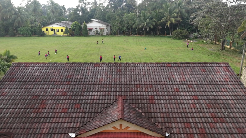 highview footage kids playing football Stock Footage Video (100% ...