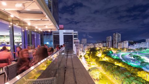 Rooftop bars people Stock Video Footage - 4K and HD Video Clips ...